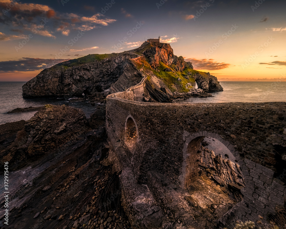 San Juan de Gaztelugatxe in the North Coast of Spain, aka DRAGONSTONE ...