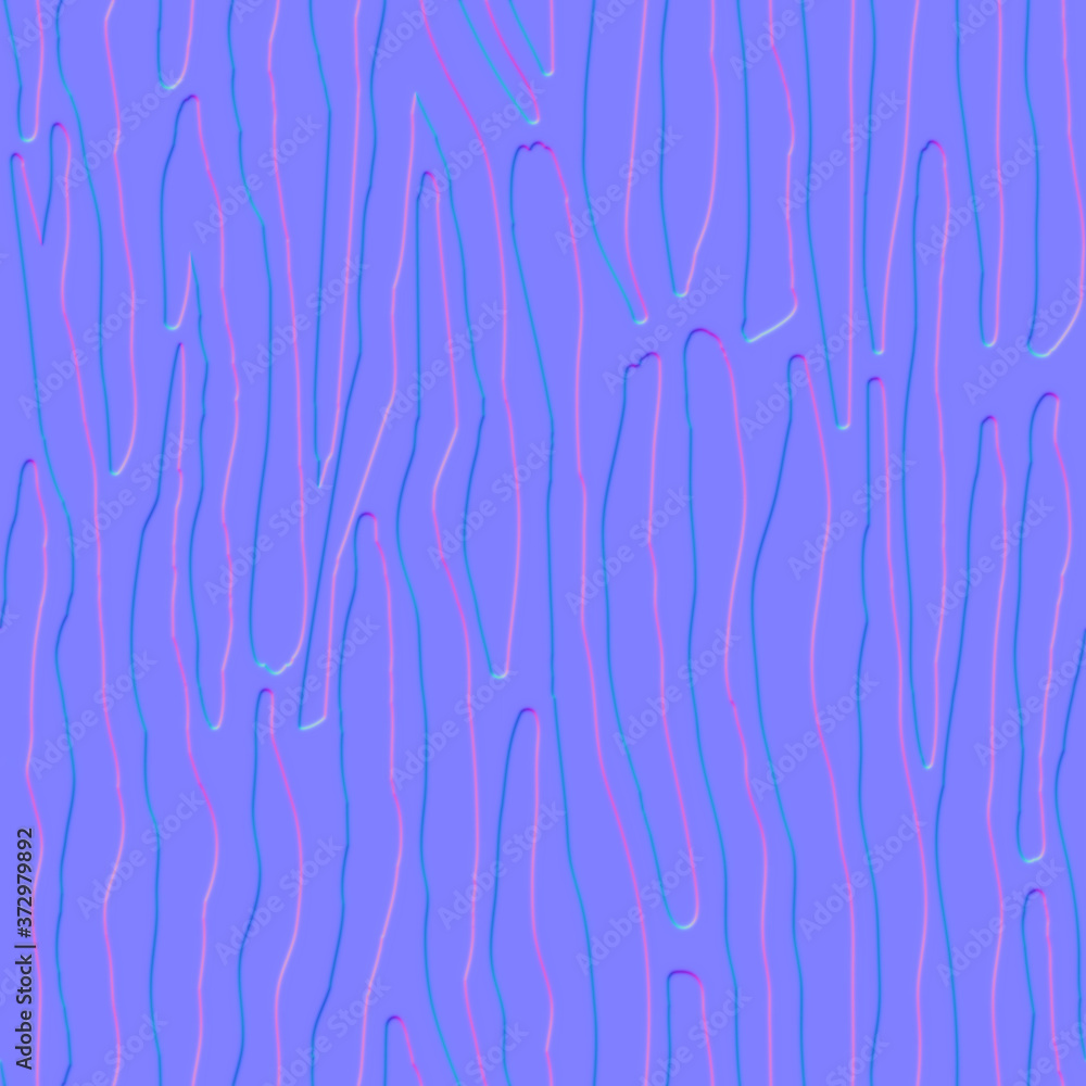 Normal map of Zebra stripes, 3d render Stock Illustration | Adobe Stock