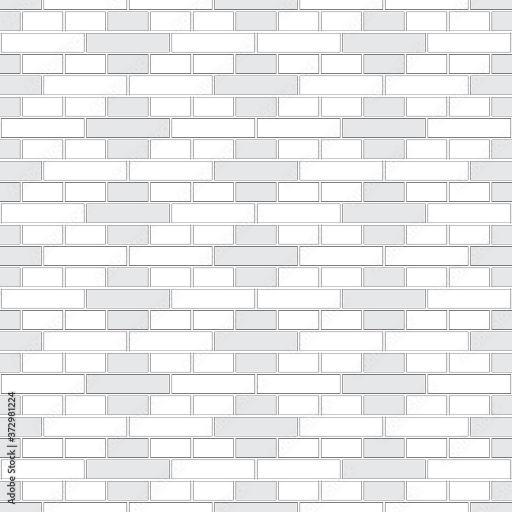 Brickwork texture seamless pattern. Decorative appearance of English ...
