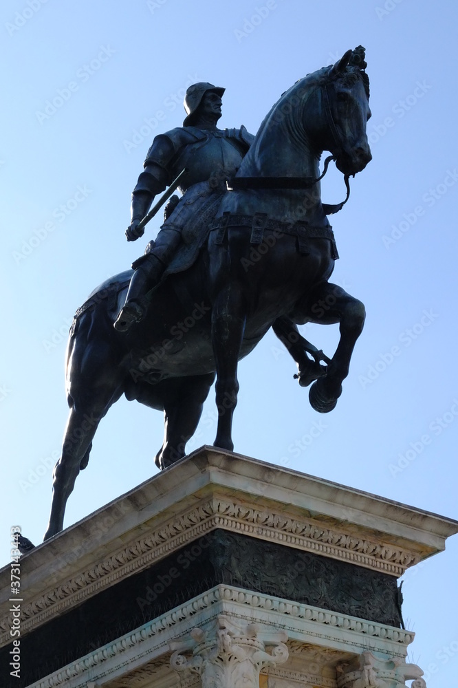Bartolomeo Colleoni, Venezia monumento equestre, Monumento in Bronzo ...