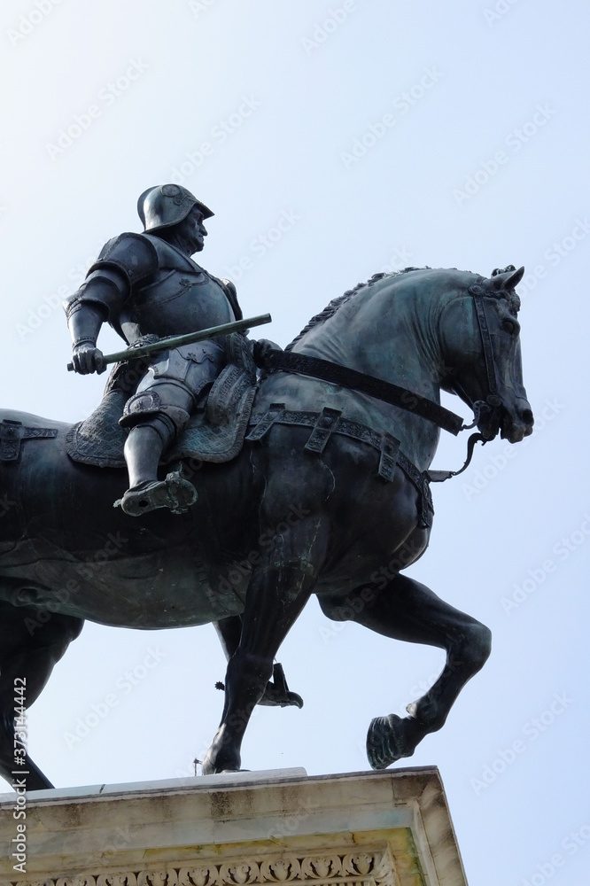 Bartolomeo Colleoni, Venezia monumento equestre, Monumento in Bronzo ...