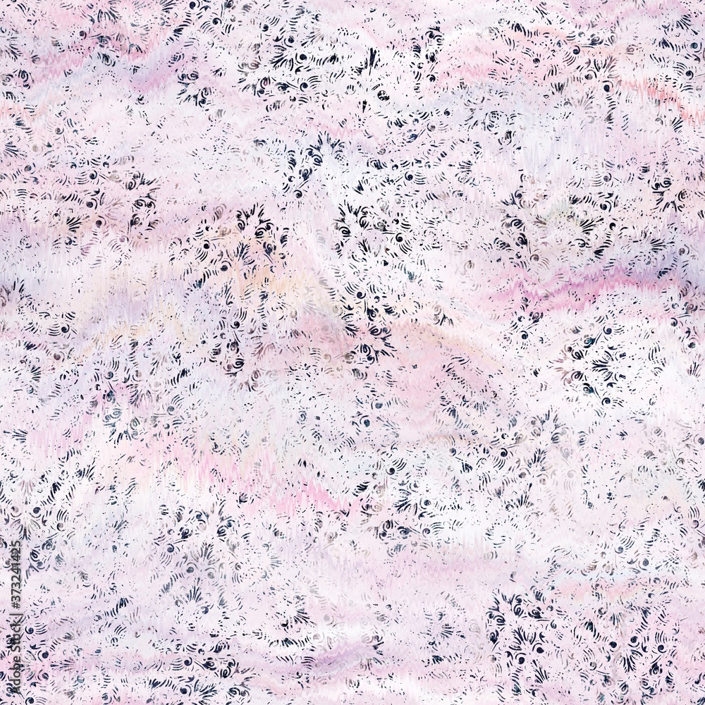 Seamless hand drawn lines mixed media collage design in old aged worn ...