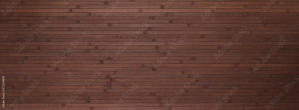 Natural mahogany wood texture background, narrow wood planks panel ...