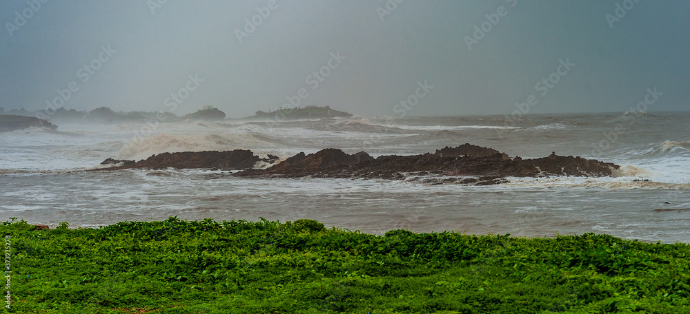Diu, Union territory of Daman and Diu, Gujarat, India: people enjoying ...