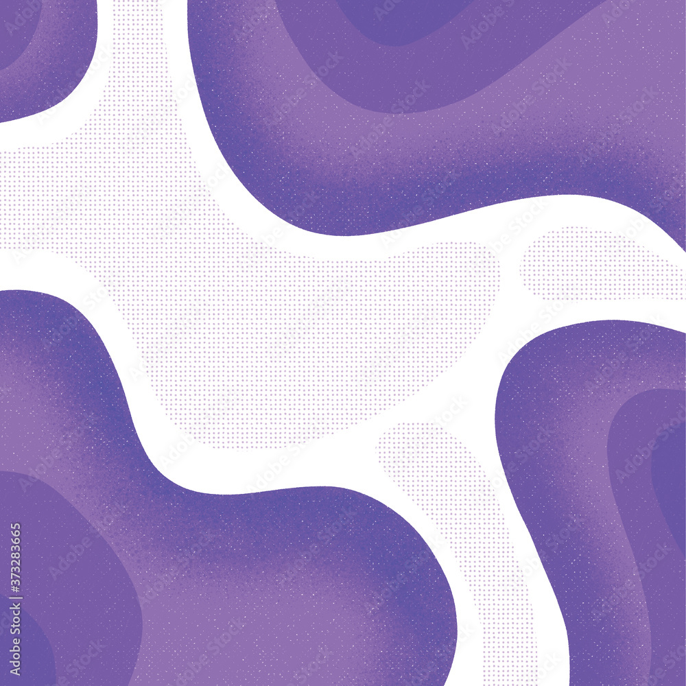 Modern abstract purple color gradients overlapping transparent waves ...