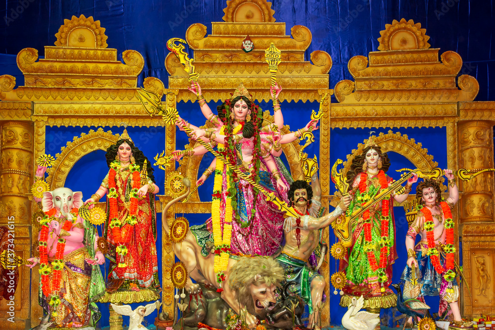 Durga Puja or Durgotsava,is an annual Hindu festival celebrated mainly ...