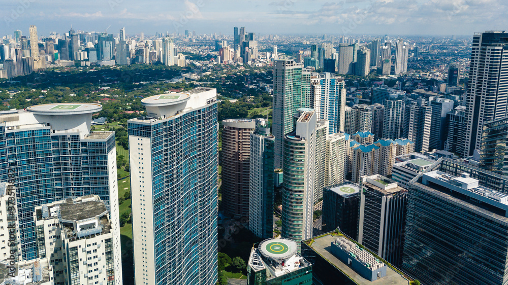 Bonifacio Global City, Taguig, Metro Manila - Aug 2020: Fort Bonifacio ...