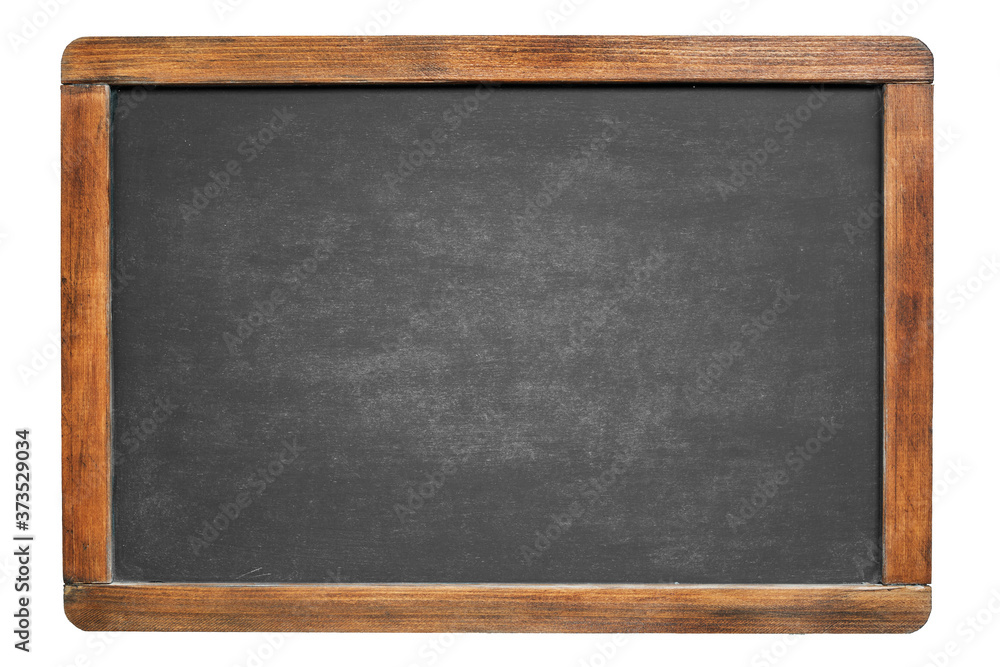 blank blackboard isolated on white Stock Photo | Adobe Stock