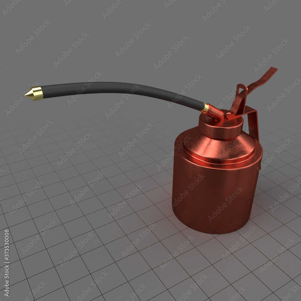 Oil can Stock 3D asset | Adobe Stock