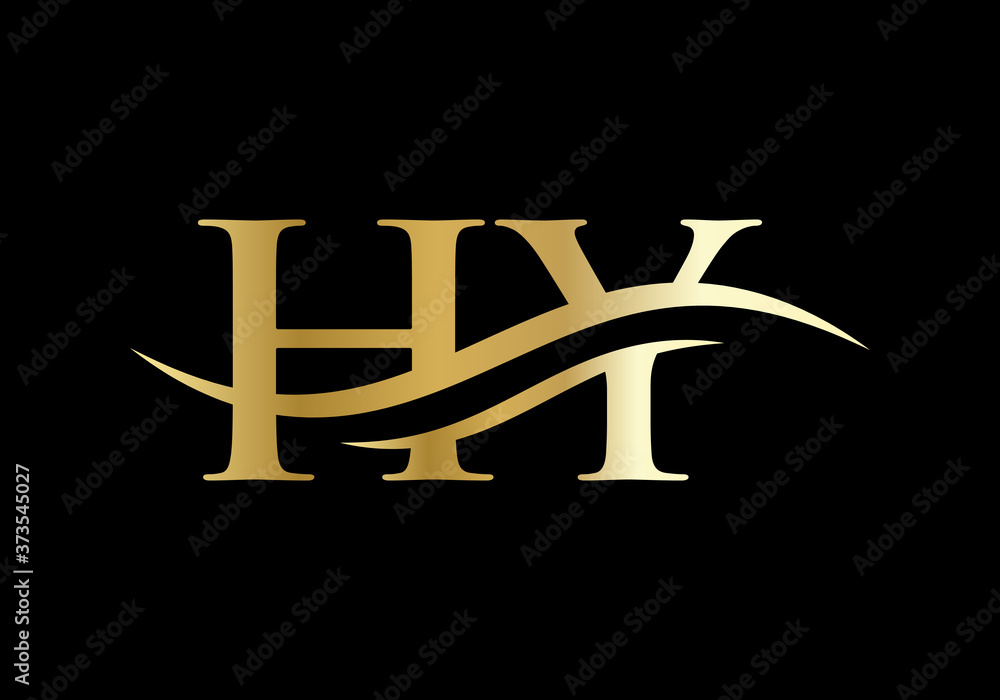 HY Letter Linked Logo for business and company identity. Creative ...