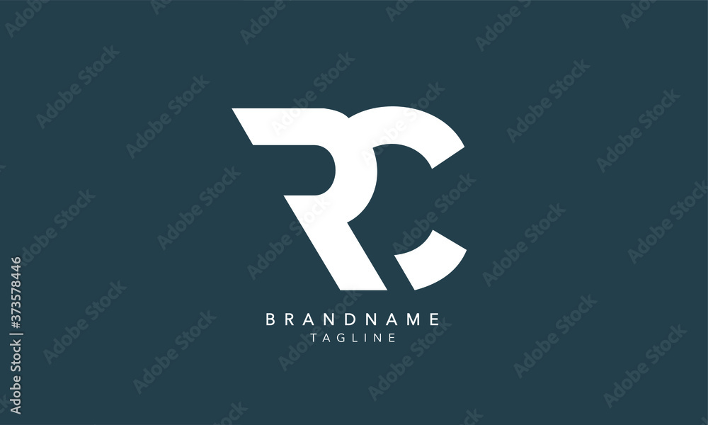 Alphabet letters Initials Monogram logo RC, CR, R and C Stock Vector ...