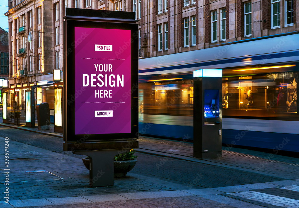 Digital Advertising Mockup Stock Template | Adobe Stock