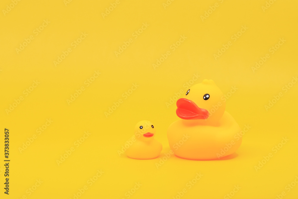 yellow rubber duck Stock Photo | Adobe Stock