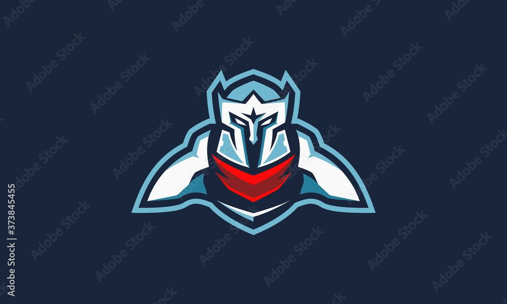 Knight Esports Logo Vector Templates Stock Vector | Adobe Stock