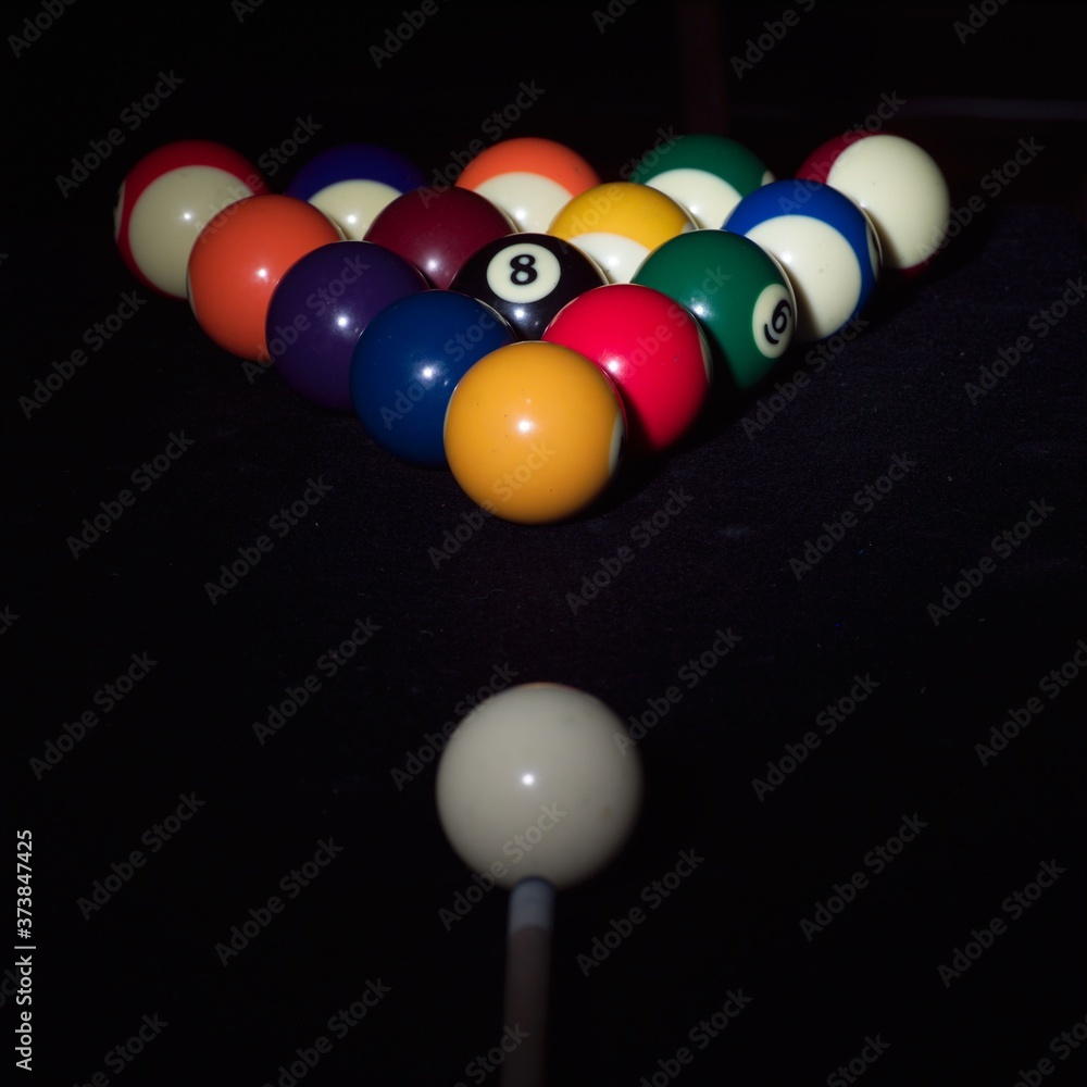 Billiards,Billiard balls Stock Photo | Adobe Stock