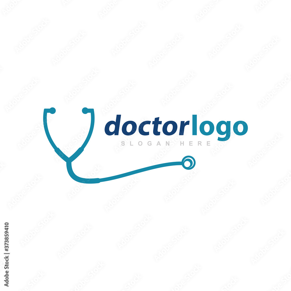 Doctor Logo, Doctor Logo Vector, Doctor Logo Design Inspiration Stock ...