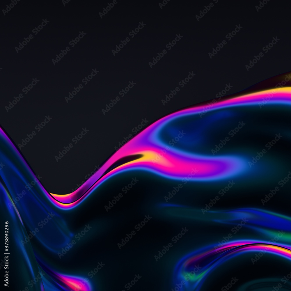 Abstract 3d render, background design, modern illustration Stock ...