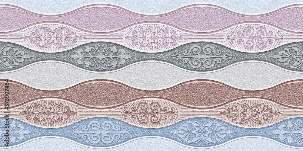 Seamless Wave Background For Wallpaper Stock Illustration Adobe Stock