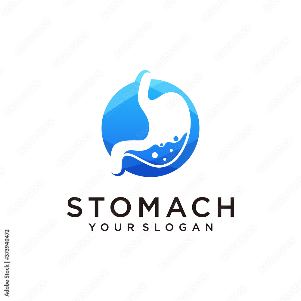 Stomach logo designs, Pixel Stomach ,healthy stomach Logo Stock Vector ...
