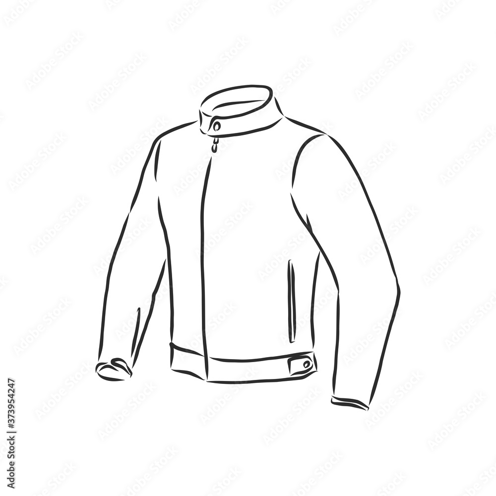 Vecteur Stock Hand drawn vector illustration. Creative black contour ...