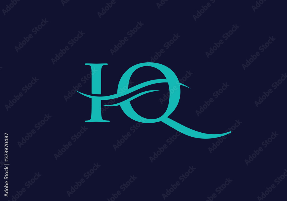 IQ Logo for luxury branding. Elegant and stylish design for your ...