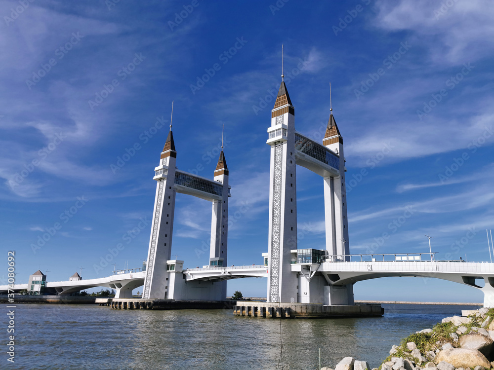 Kuala Terengganu Drawbridge or Jambatan Angkat Kuala Terengganu is a ...