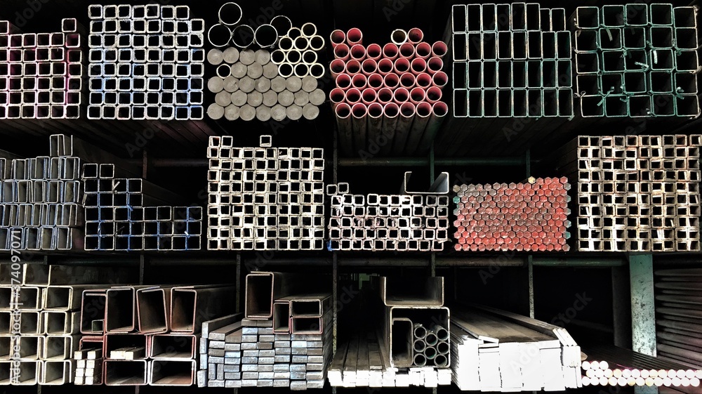 Stock warehouse many kind of steel tube, carbon steel, pipes round ...