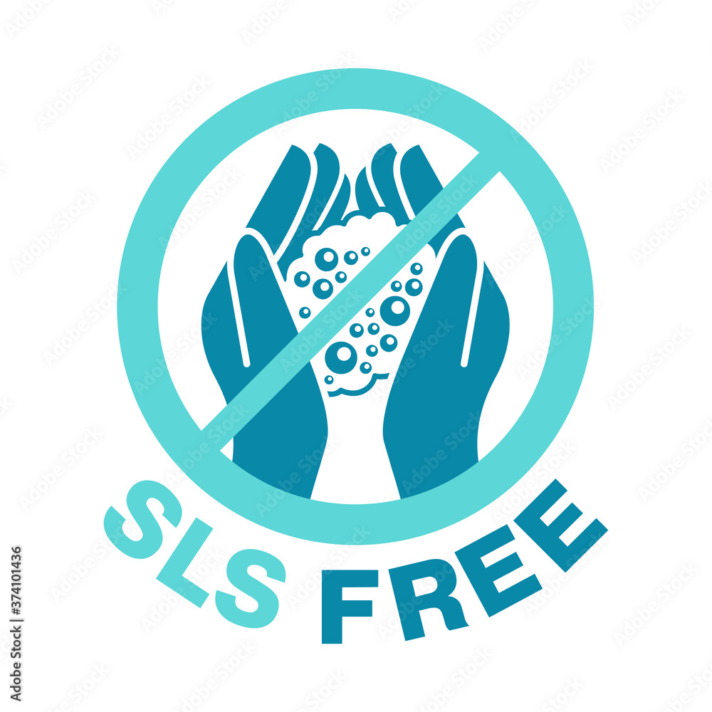 SLS free sign - unavailability of Sodium Laureth Sulfate foam component ...