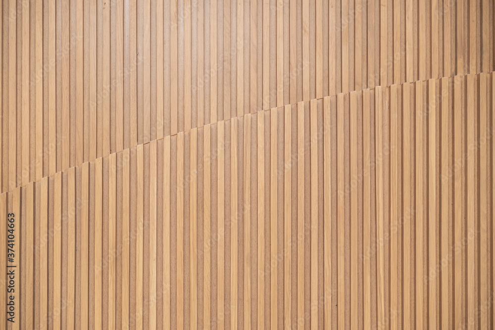 Wood battens wall pattern texture. interior design decoration ...