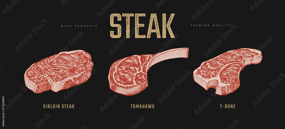 T Bone Steak Diagram