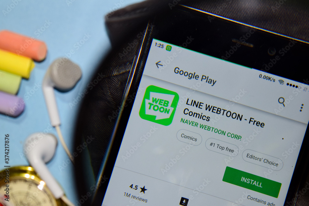 LINE WEBTOON - Free Comics dev app with magnifying on Smartphone screen. LINE WEBTOON is a ...