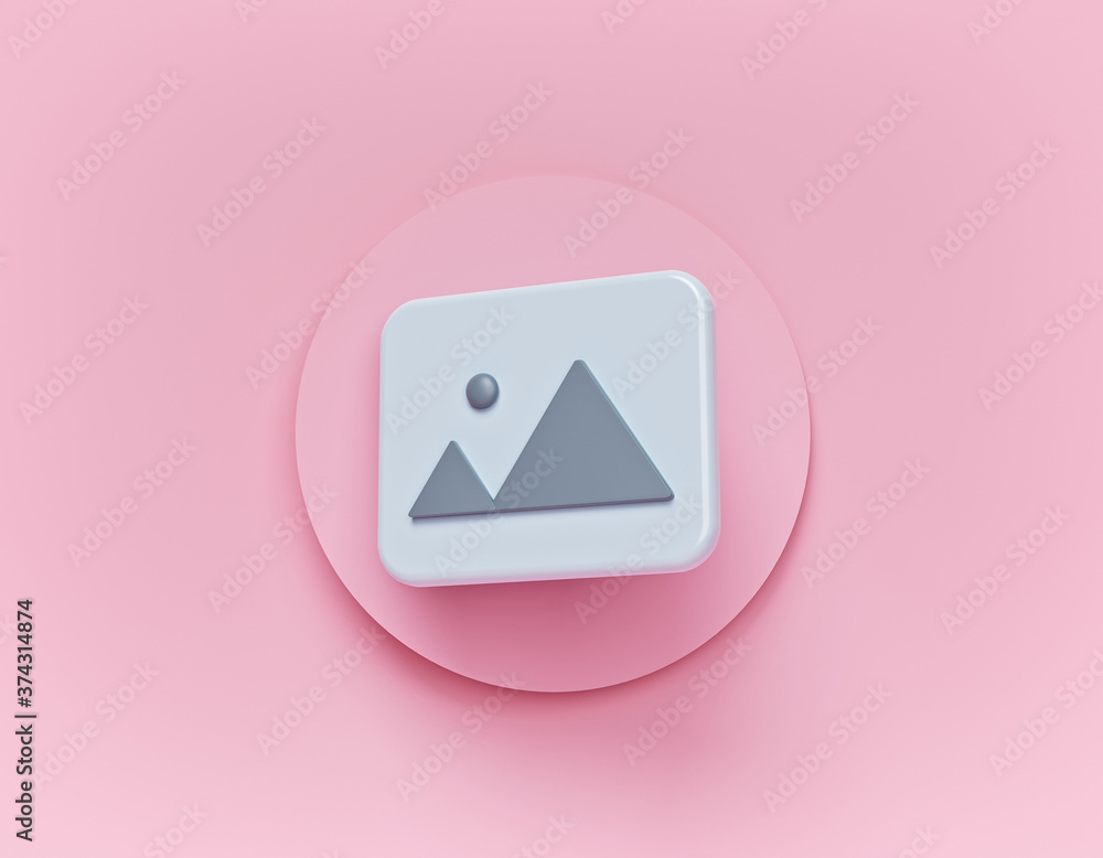 Pink Gallery Icon