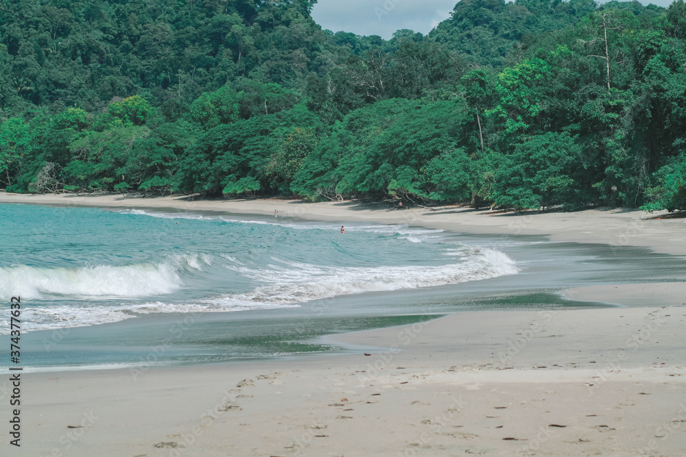 Manuel Antonio National Park, on Costa Rica’s central Pacific coast ...