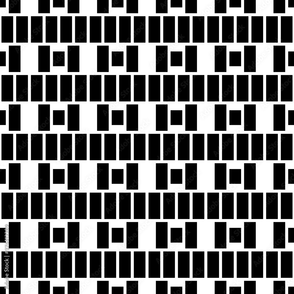 Seamless surface pattern design with blocks. Bricks cladding wall ...