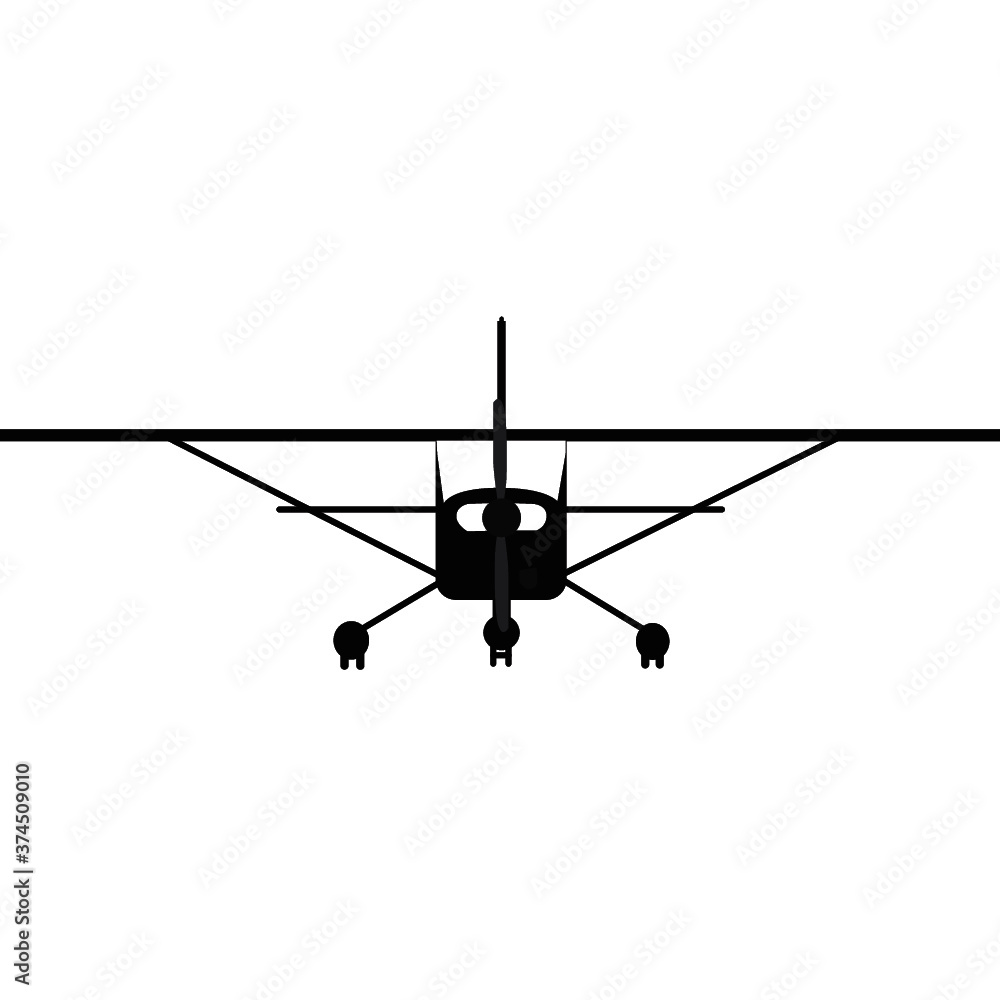 Cessna Stock Vector | Adobe Stock