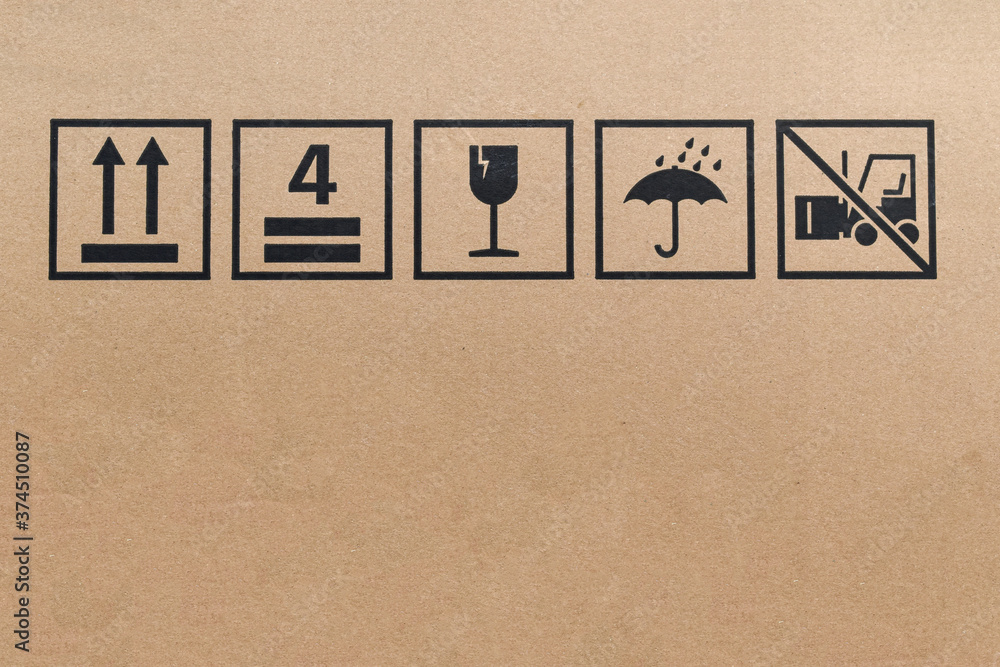 Fragile Box Sign