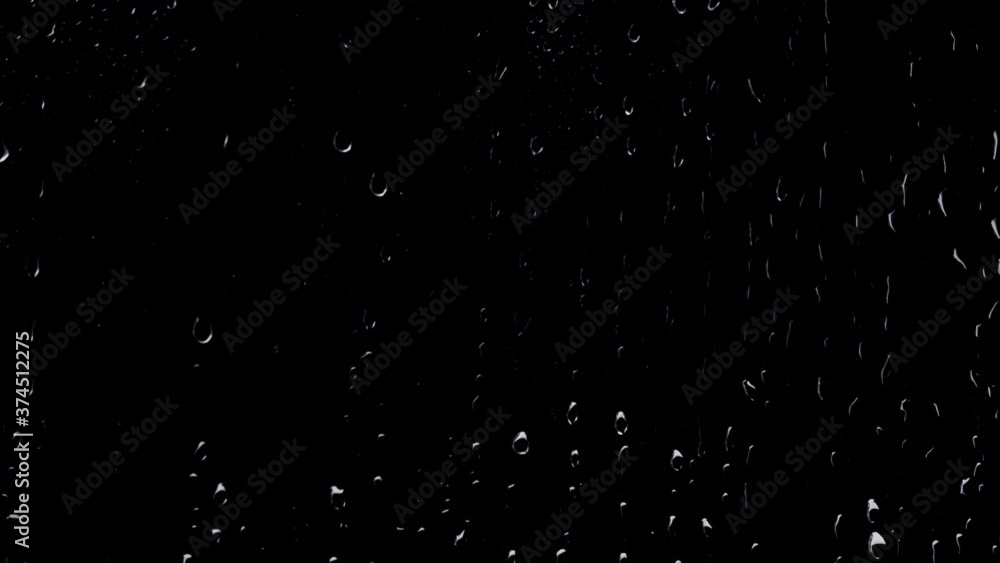 Raindrops on the window glass. Alpha channel included. Png+alpha. Stock ...