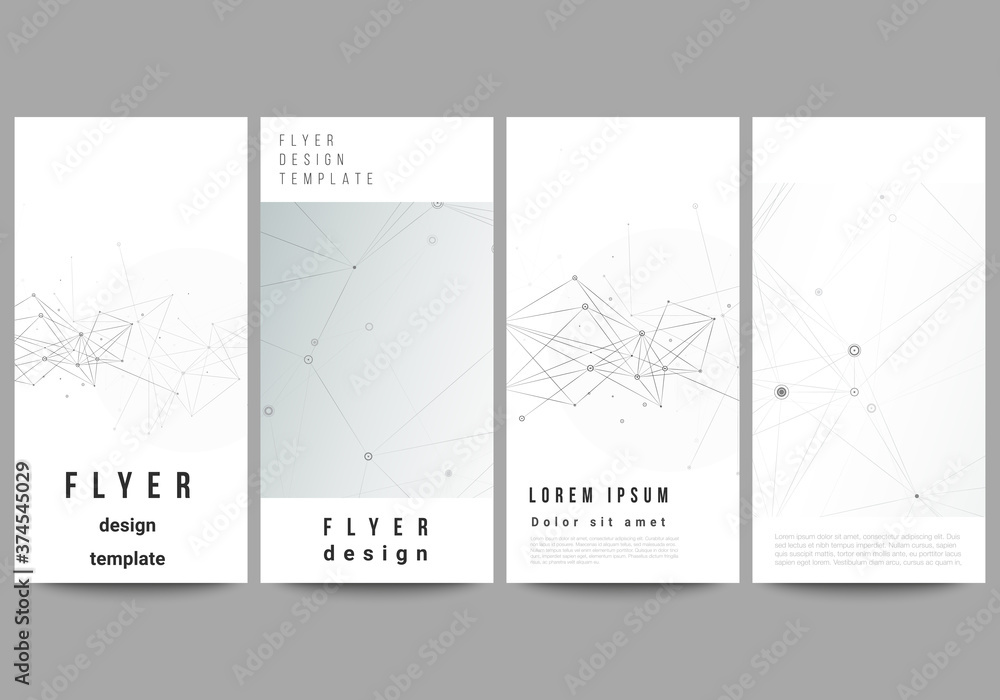 Vector layout of flyer, banner design templates for website advertising ...