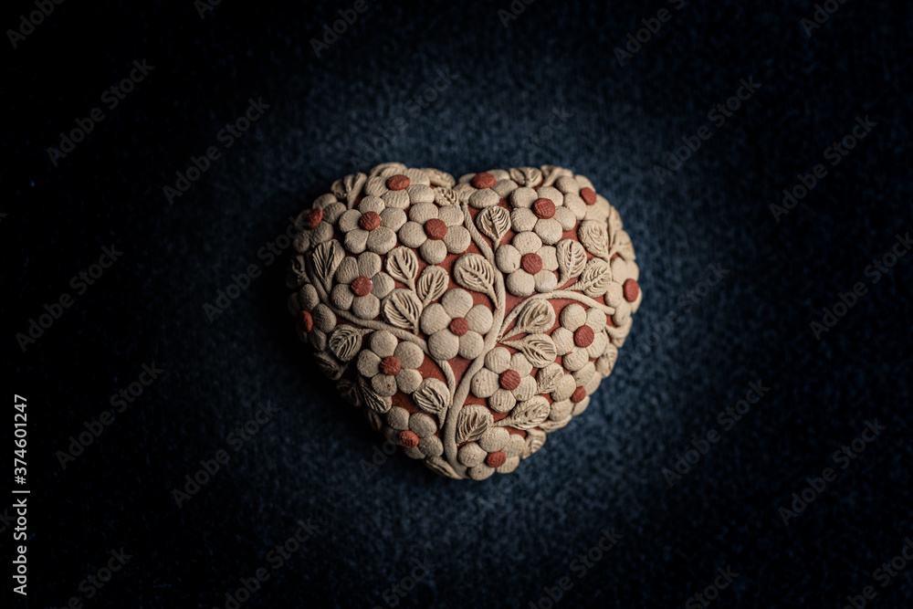 Mud heart of Oaxaca Mexico / Corazón de barro de Oaxaca México Stock ...