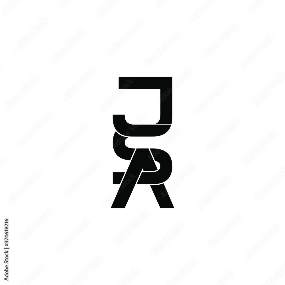 jsa letter original monogram logo design Stock Vector | Adobe Stock