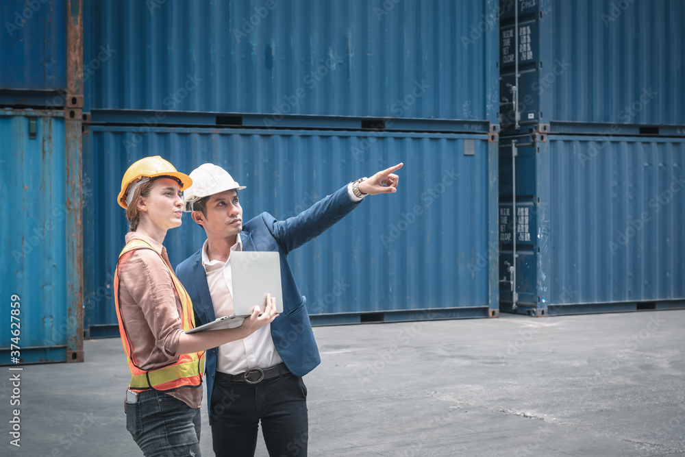 Container Shipping Logistics Engineering of Import/Export ...