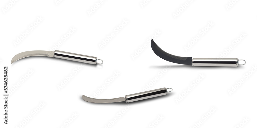 curve knife on a white background,with clipping path Stock Photo ...