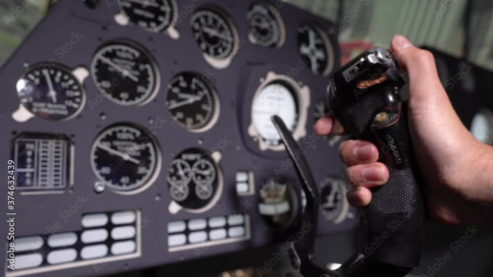 Flight Hydraulic Simulator for Training of Pilots. Instrument control ...