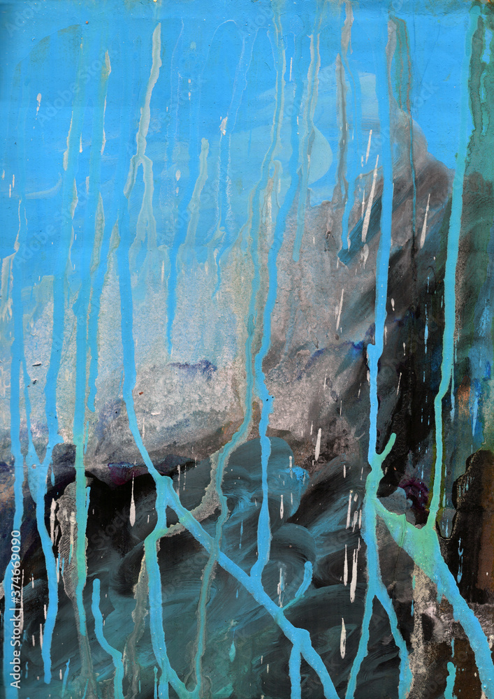 Stockfoto Fondo con ramificaciones lineales chorreado con pintura ...