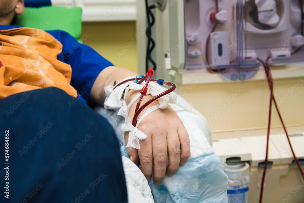 Advanced dialysis equipment in hospital Stock Photo | Adobe Stock