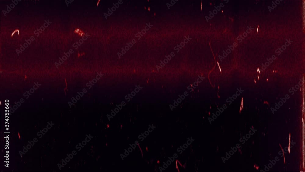 4K Overlay retro film FX effect. Old film strip rolling with details ...