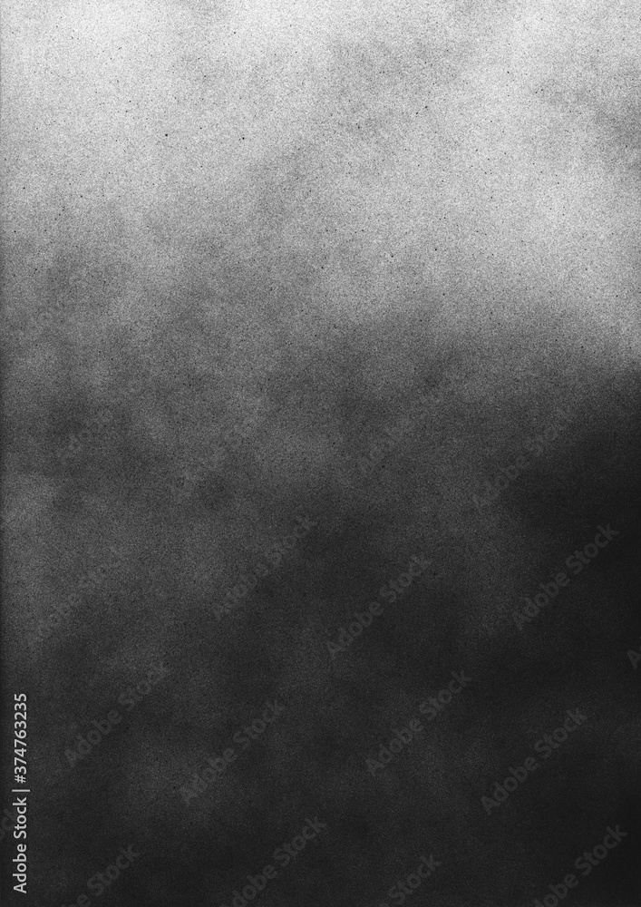 Vintage black and white noise texture. Abstract splattered gradient ...
