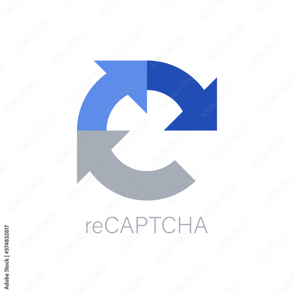 Captcha Vector Icon Recaptcha I Am Not A Robot Isolated Security 