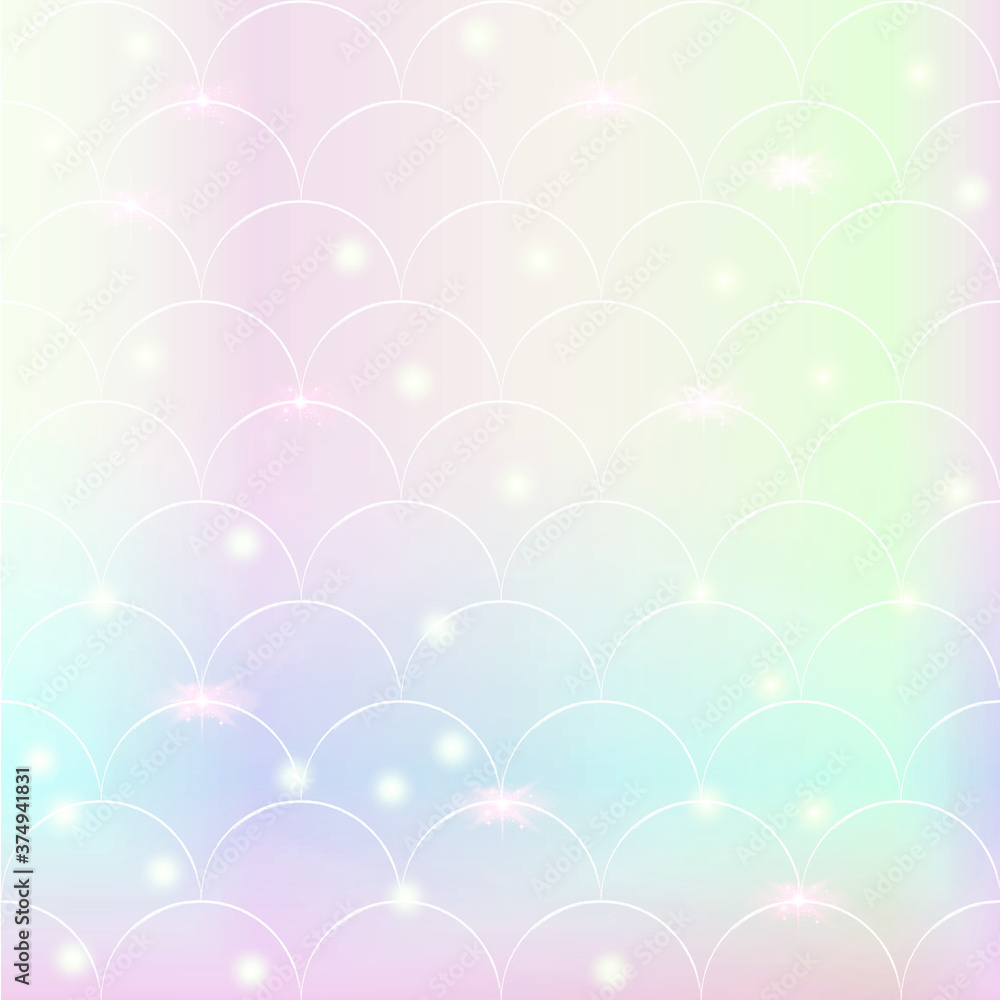 Mermaid scale digital paper,rainbow sparkle textures.Fish scale of ...