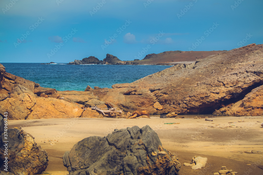 touring aruba in the caribbean natural pool and desert. exploring the ...